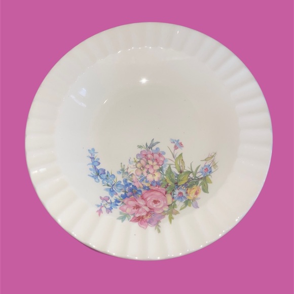 Edwin Knowles | Dining | Vintage 93s Edwin M Knowles China Co Floral ...